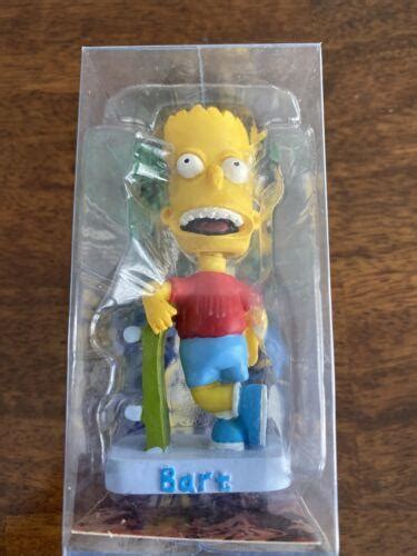 Vintage Bart Simpson The Simpsons Mini Bobblerz Bobblehead 2002 New