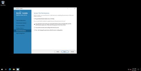 Install Mysql Windows Server