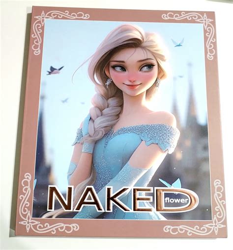 Paleta Princess Elsa Naked Flower Foryou Cosméticos