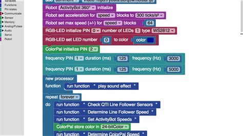 Tiny Tutorials Collapse Block In Blocklyprop Youtube