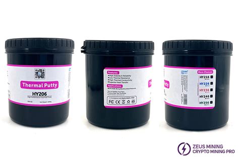 Hy236 Thermal Grease 6wmk 80g 1kg 2kg Zeus Mining