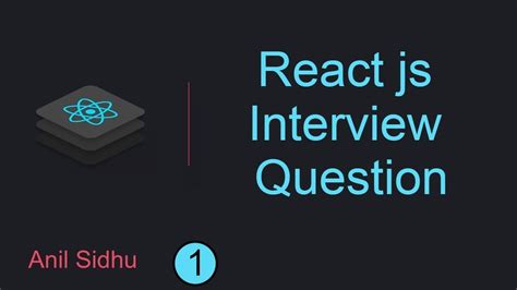 React Js Interview Questions For Freshers Part 1 Youtube