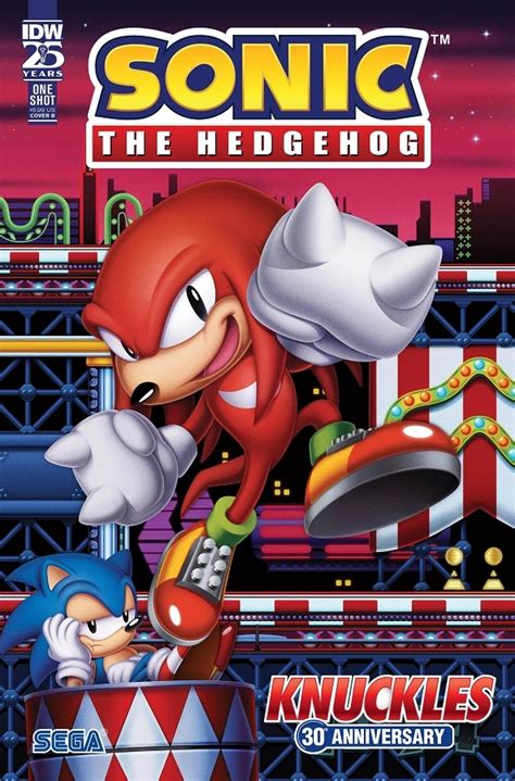 Idw Knuckles 30th Anniversary Special Unmarked Spoilers Sonic Chat