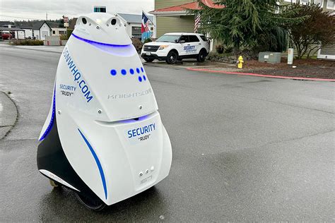 Security Services Nw Enlists Rudy The Autonomous Robot Sequim Gazette