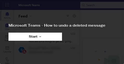 Microsoft Teams How To Undo A Deleted Message