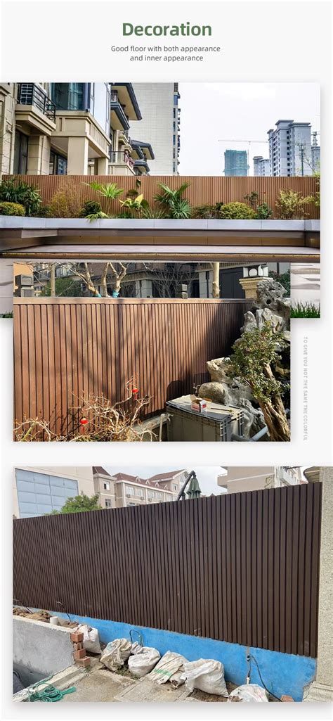 Wood Plastic Composite Panels Durable And Eco Friendly