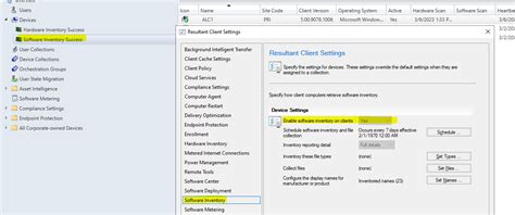 Cm Client Health Dashboard Software Inventory Microsoft Qanda