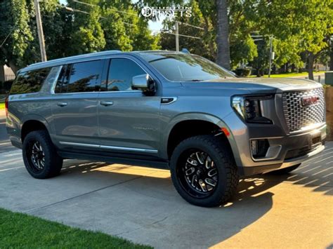 2021 Gmc Yukon Xl With 22x10 25 Fuel Forged Ff29 And 30545r22 Toyo