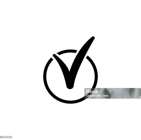 Ilustración De Lista De Verificación Marca De Graduación Voto De Marca