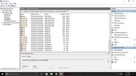 Fresh Win 10 Install Event Viewer Errors Windows 10 Forums