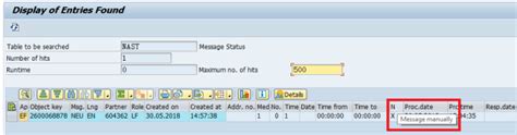 How To Identify A Manually Entered Output Message Type In A Document Like Purchase Order