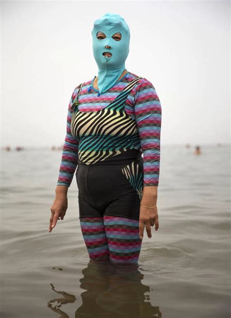 Facekini Will Women Around The World Go For China S Latest Swimwear