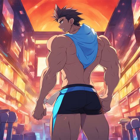 Muscular Male Furry Butt By Penguindragoncat On Deviantart
