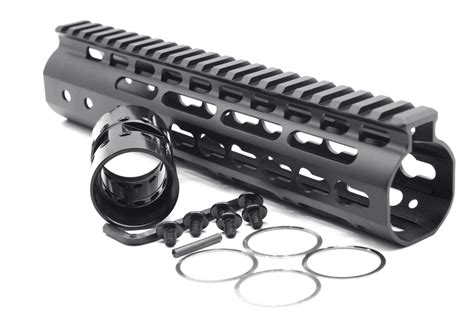 New Nsr 9 Inches Length Black Free Floating Black Keymod Ar15 Handguard