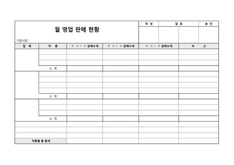 월영업판매현황 다운로드 무제한 이용가능 맞춤제작서비스제공 중소기업용 쉬운 관리프로그램칼퇴근