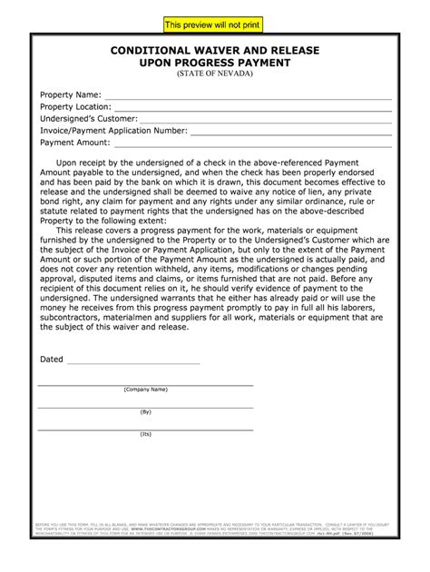 Conditional Release Example Fill Out And Sign Online Dochub