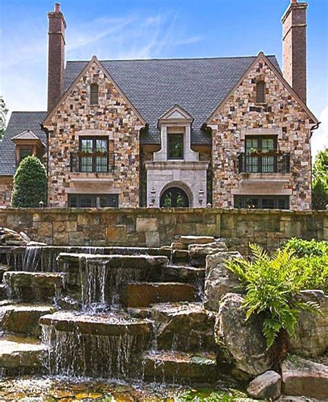 Old World Facade House Tuscan Design House Styles