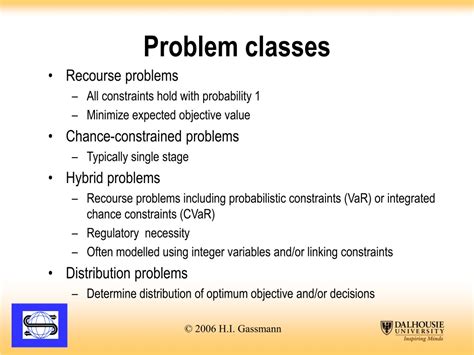 Ppt Introduction To Stochastic Programming Problems Models Algorithms Powerpoint