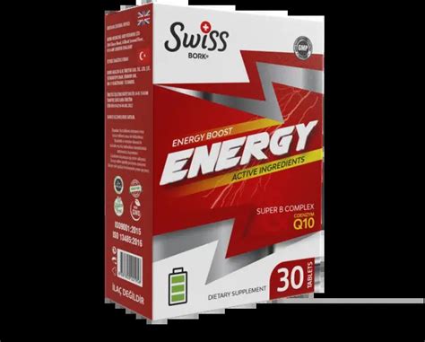 Swiss Bork Energy 30 Tablets – Swiss Bork