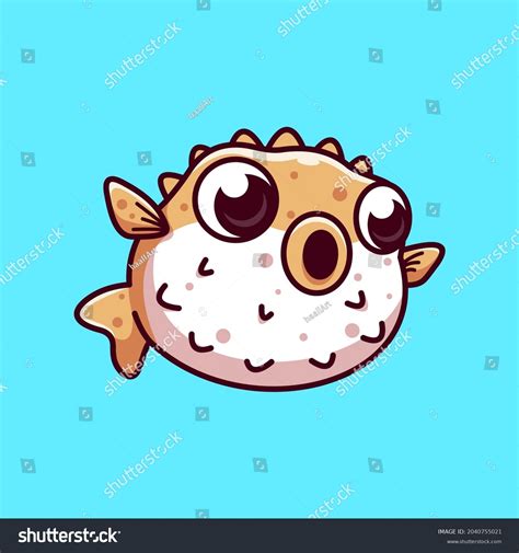 692 Happy Puffer Fish 이미지 스톡 사진 및 벡터 Shutterstock