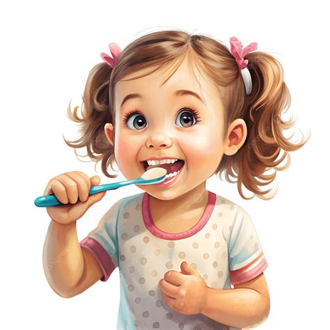 Brushing Teeth Clipart