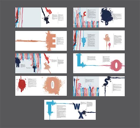 Glossary Layout Design On Behance
