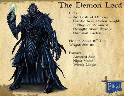 Top 10 Most Powerful Demons Demonic Lord Image Created In Types Of