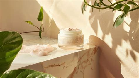 Antioxidant Day Cream With Spf And Vitamin E Stock Illustration