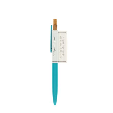 recycled Ballpoint Pen Turquoise ﻿rex London