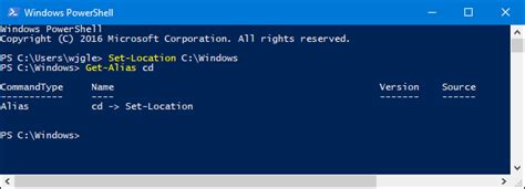 how powershell differs from the windows command prompt