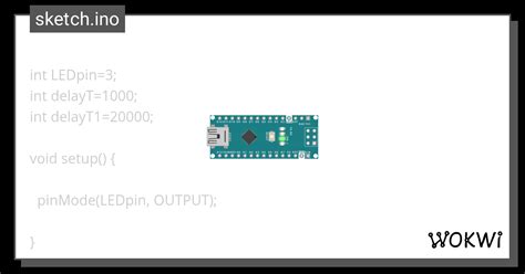 Led On Off Wokwi Esp32 Stm32 Arduino Simulator