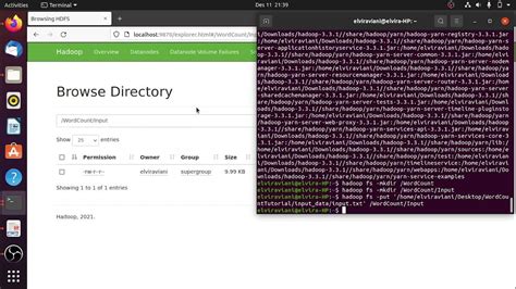 demo program wordcount mapreduce pada hadoop youtube