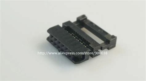 Pcs Mm Pin Dual Row IDC Connector X P Position Rectangular Female Socket