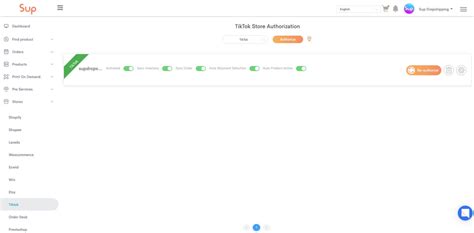 How To Integrate Tiktok Shop With SUP And List Products Supdropshipping Help You Build Up