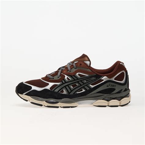 Asics Gel Nyc Reddish Brown Black Footshop