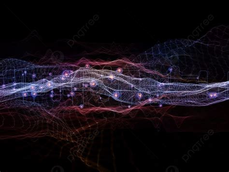 기술 프로젝트의 배경 역할을 하기 위해 검정색 배경에 격리된 색상 선과 조명으로 구성된 다양한 진동 광학 흐름 시리즈 디자인 사진 및 무료 다운로드를위한 그림 Pngtree