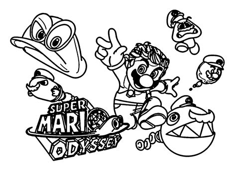 Uproot And Chomp Mario Super Mario Odyssey By