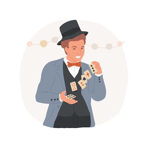 Premium Vector Magic Isolated Cartoon Vector Illustration