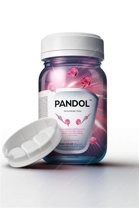 Premium Ai Image Futuristic Packaging And Product Marketing Image Of Panadol In 2030 Isolated