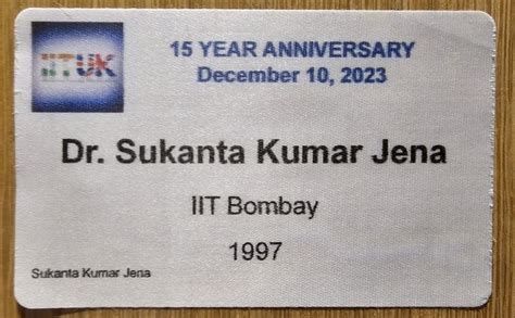 Dr Sukanta Kumar Jena On Linkedin Iit Iitbombay Iituk