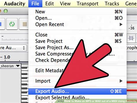 How To Make An MP Or WAV Out Of A MIDI Using Audacity Steps