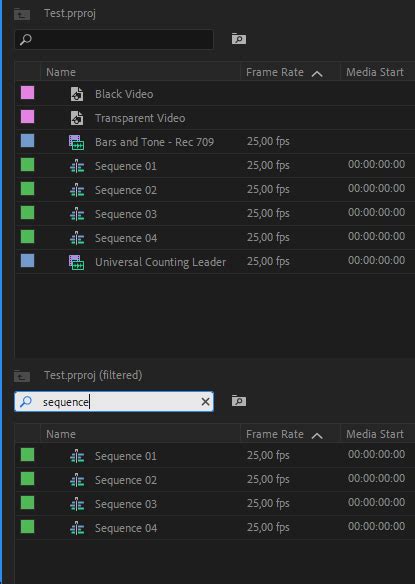 Solved No Sequences Adobe Community 14420713