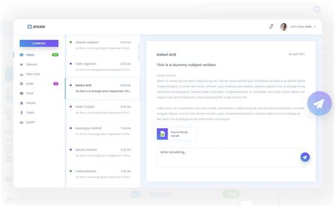 Vue Email Client Theme Rvuejs