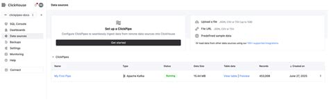 Integrating Object Storage With Clickhouse Cloud Clickhouse Docs