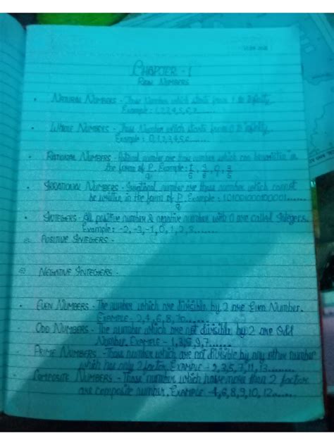 Maths Class 10 Notes 180098 Pdf