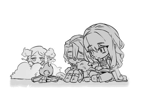 Don Quixote Sancho La Manchaland S Don Quixote And Bari Project Moon And More Drawn By