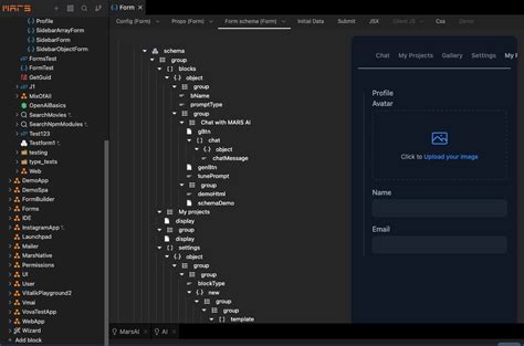 marsx is a dev tool that unites ai nocode code and microapps