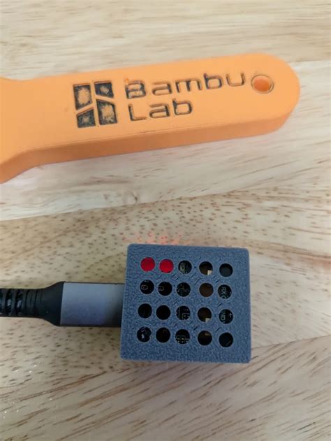 Esp32 C3 Super Mini Ld2410c Case Front Holes Remixed By Hillphantom