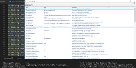 Dbachecks Configuration Deep Dive