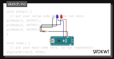 E3 Wokwi Esp32 Stm32 Arduino Simulator